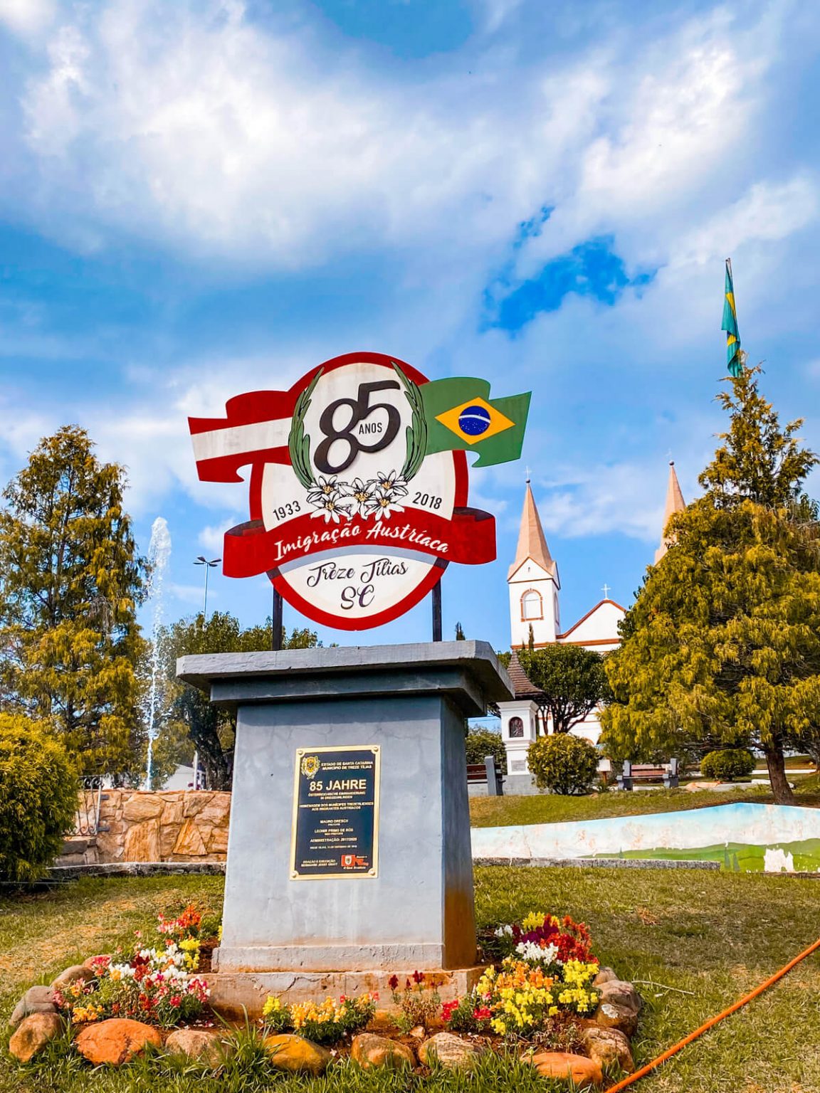 O que visitar em Treze Tílias? Vários Pontos Turísticos da cidade - O ...